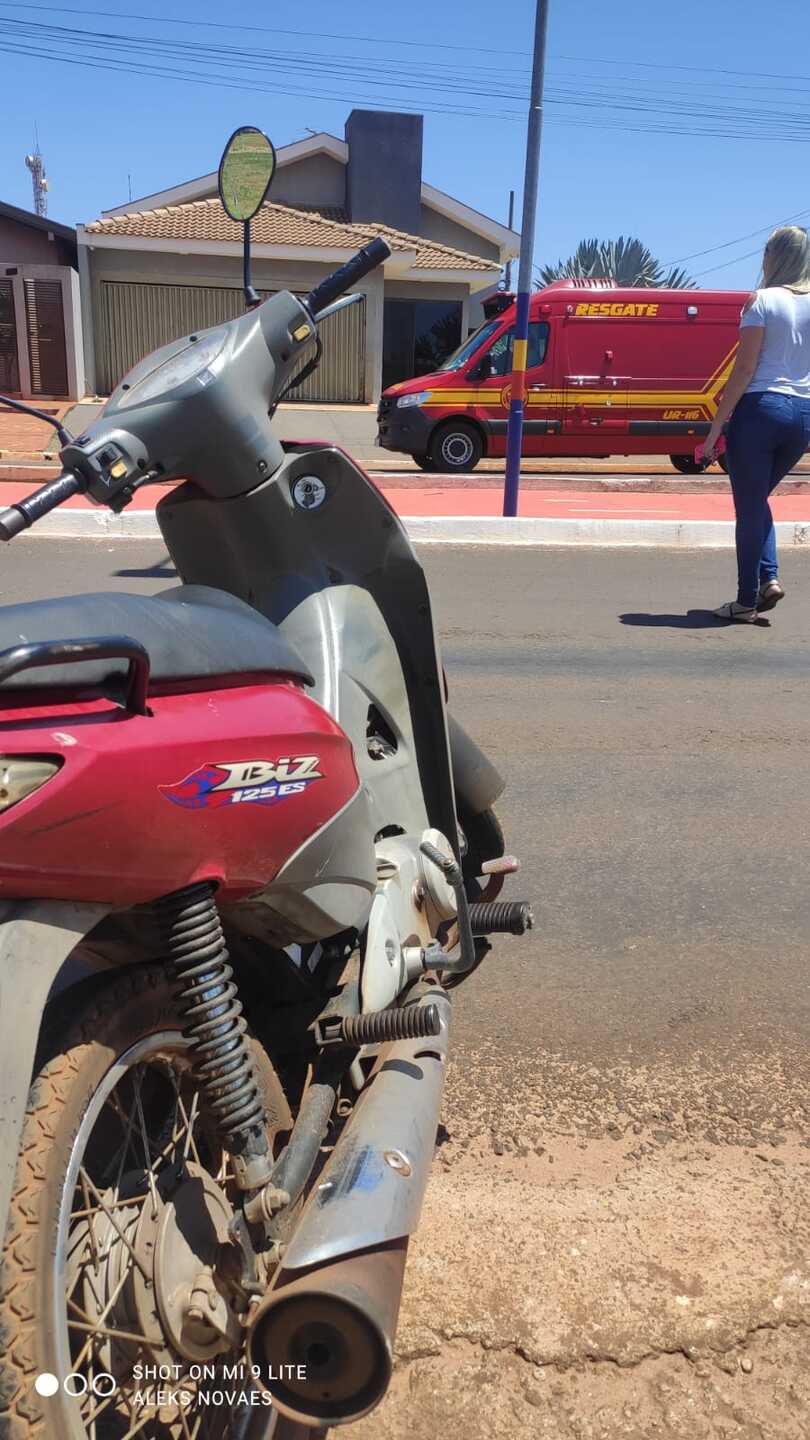 Acidente de trânsito entre carro e moto deixa duas pessoas feridas - REDE JOTA FM