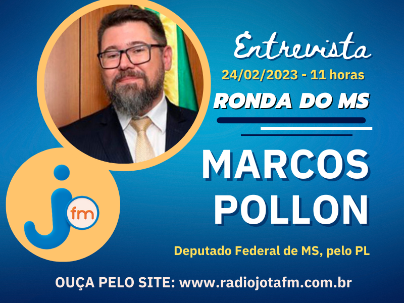 Entrevista ao vivo com o Dep. Marcos Pollon - o deputado federal mais ...