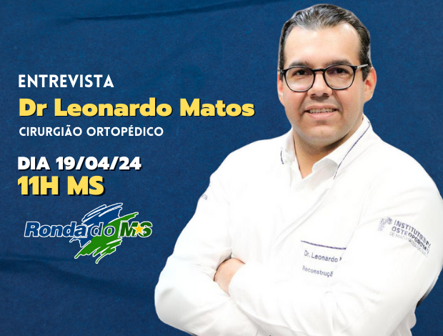 A entrevista de hoje é com o médico Leonado Matos - REDE JOTA FM